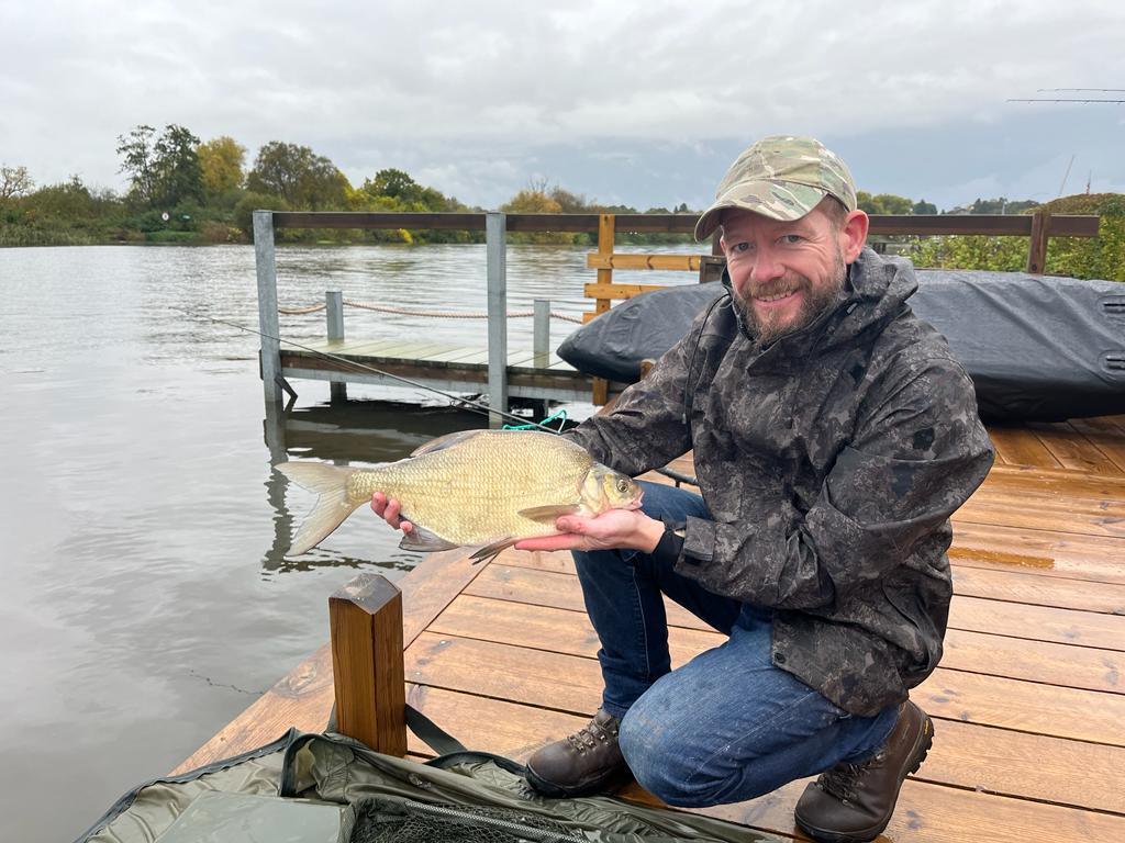 Fishing on the Norfolk Broads... from the bottom of the garden ...